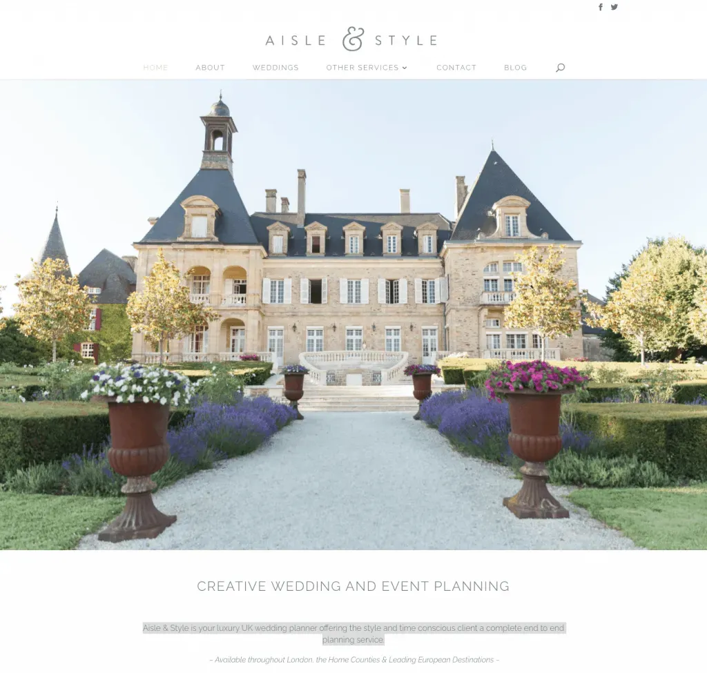 10 great service-based business and coaching website examples